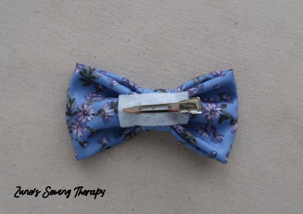 DIY Bow Barrette – Zune's Sewing Therapy